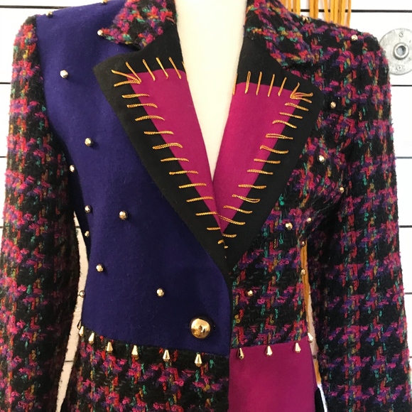 Jessica Lauren | Jackets & Coats | 8s Jessica Lauren Statement Tweed ...